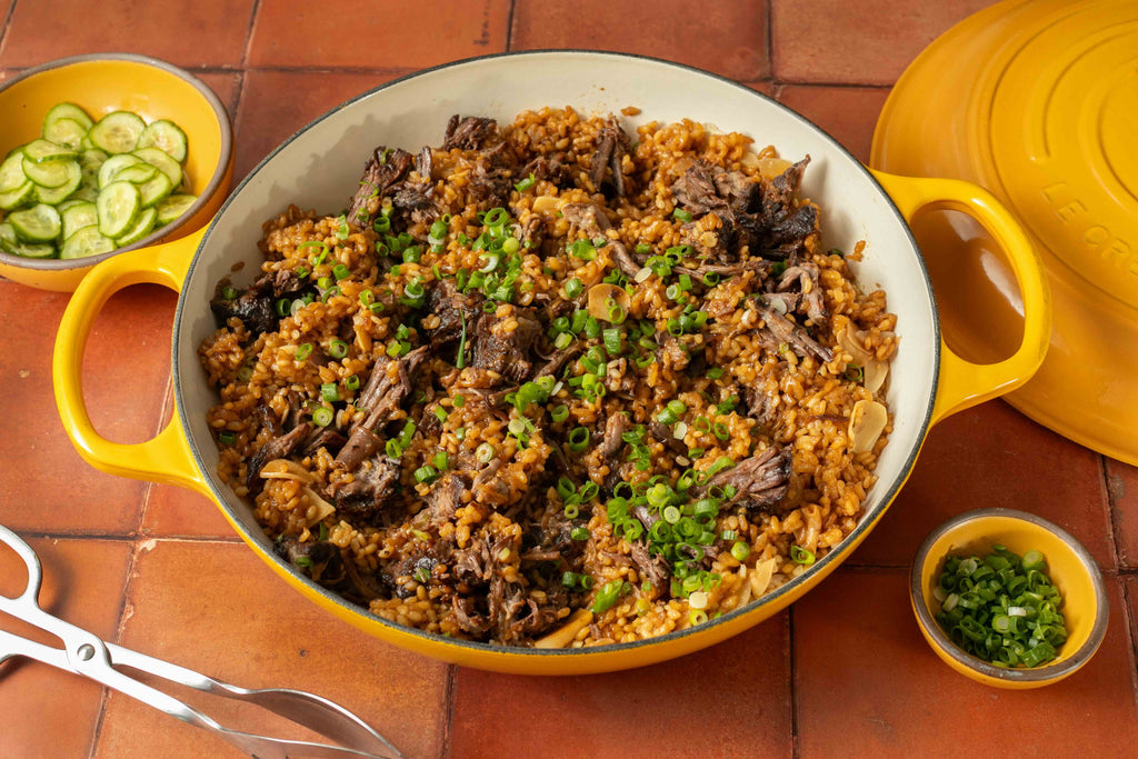 Sweet & Savory BBQ Beef Rice – Momofuku Goods