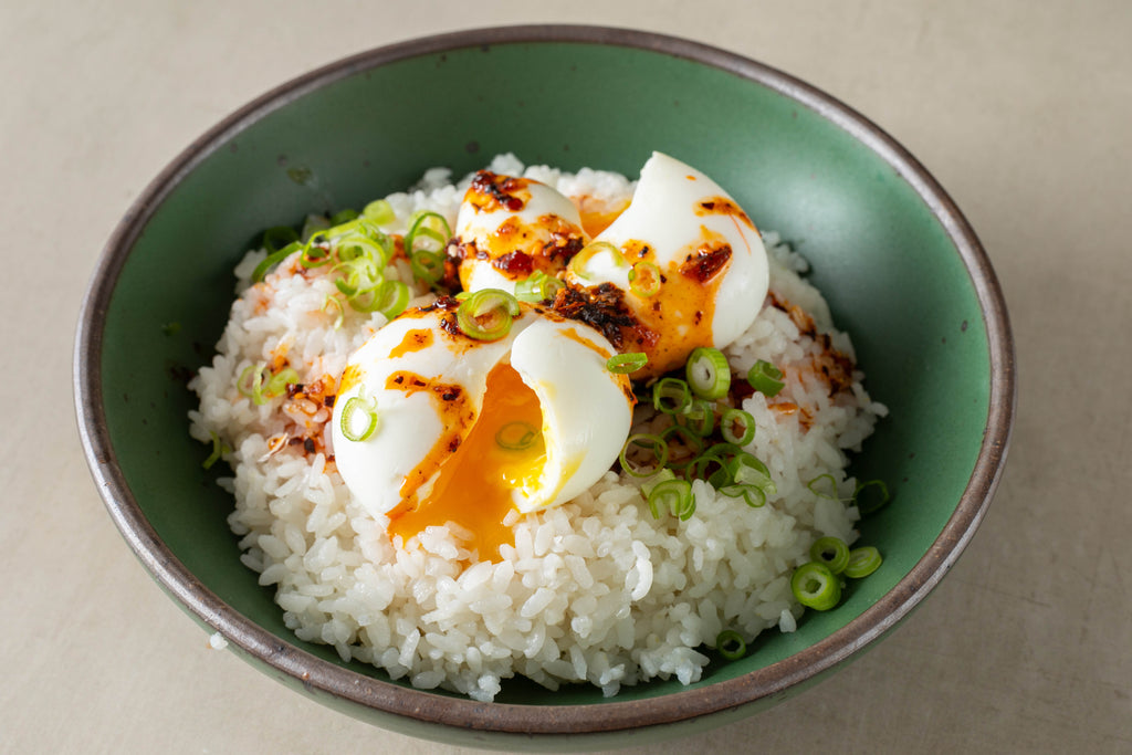Soft Boiled Eggs Over Rice – Momofuku Goods